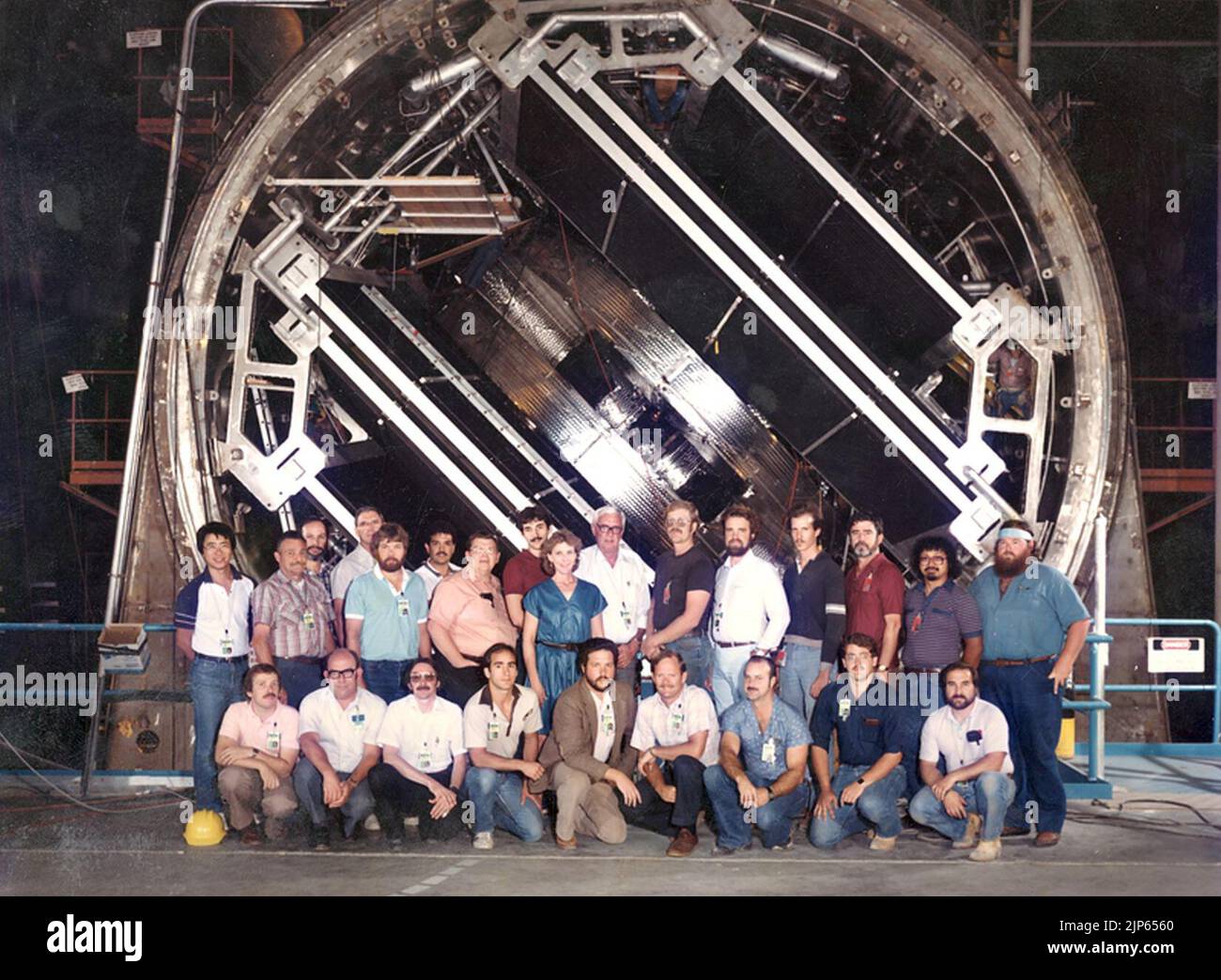 The Mirror Fusion Test Facility During Construction Stock Photo - Alamy