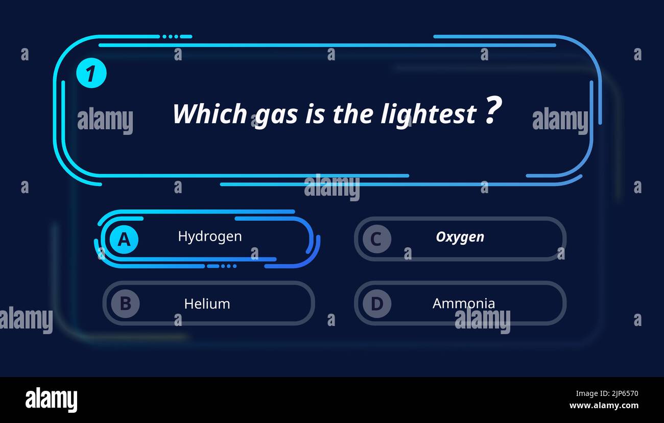 Quiz questions and test menu choice. Vector neon template of TV show or ...