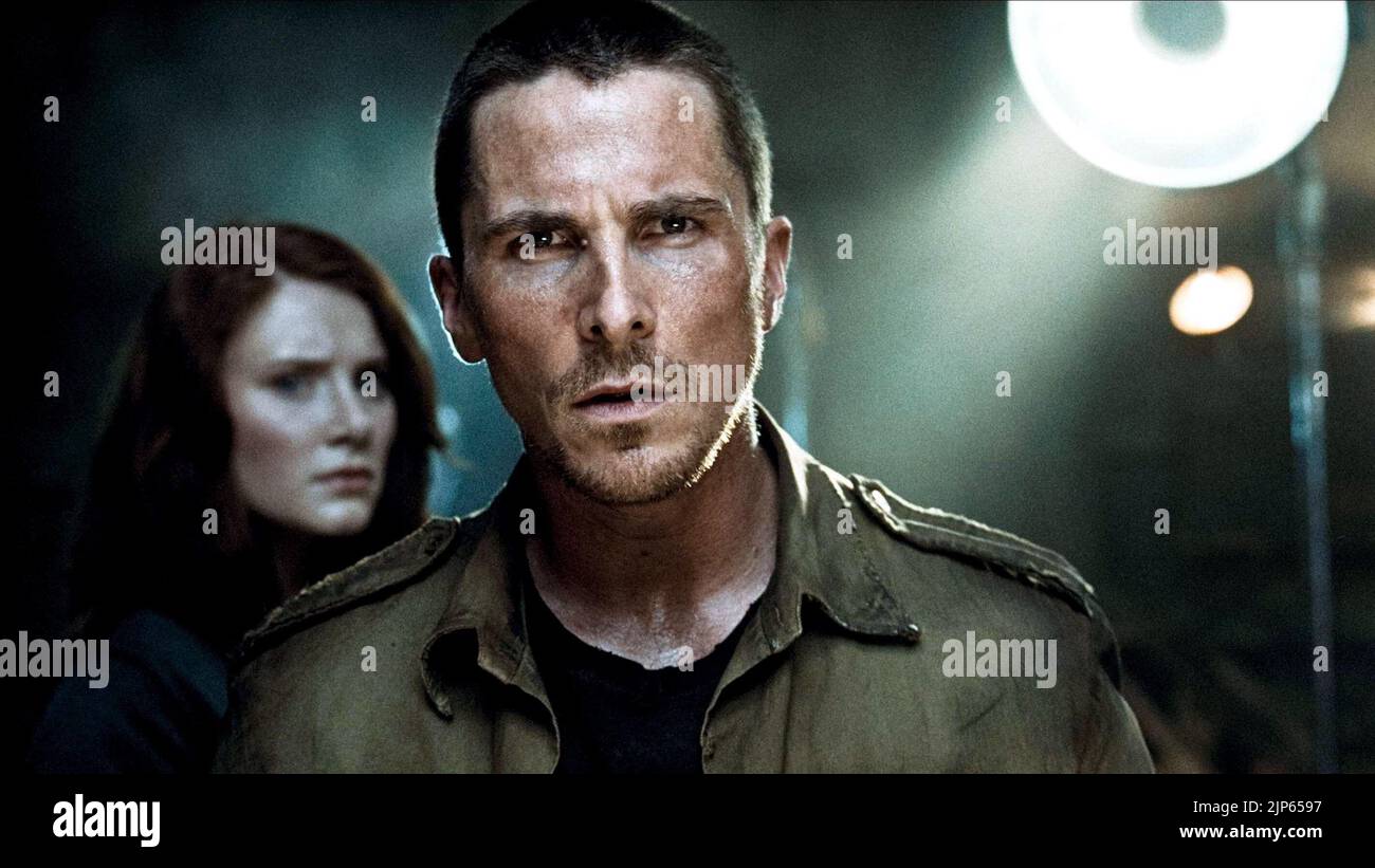 BRYCE DALLAS HOWARD, CHRISTIAN BALE, TERMINATOR SALVATION, 2009 Stock ...