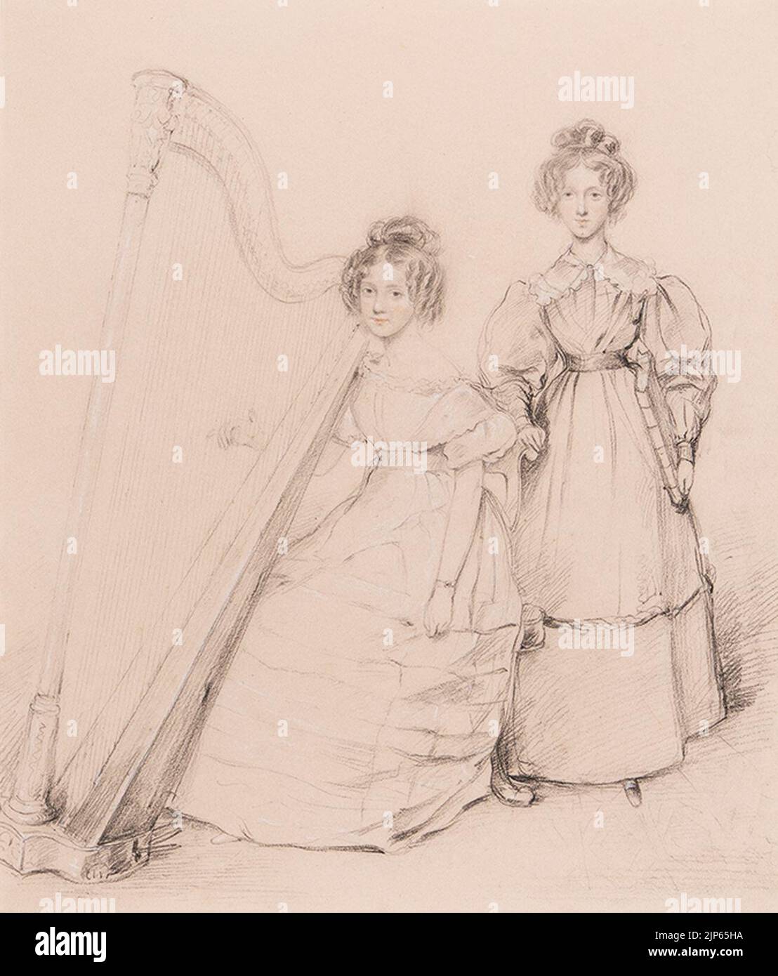 The Misses Catherine and Maria Doveton - Catteron Smith Stock Photo - Alamy