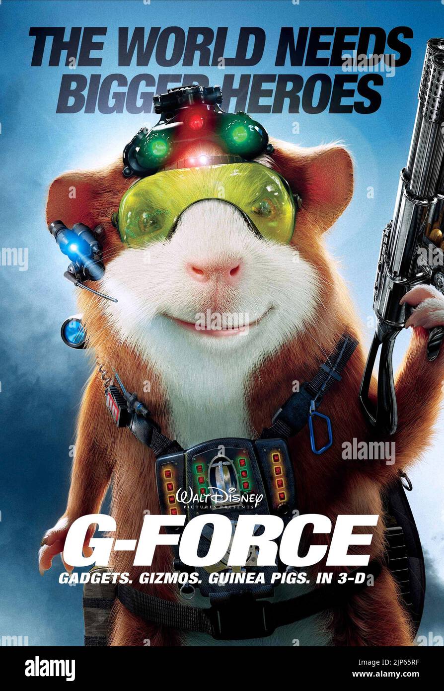 AGENT DARWIN POSTER, G-FORCE, 2009 Stock Photo - Alamy