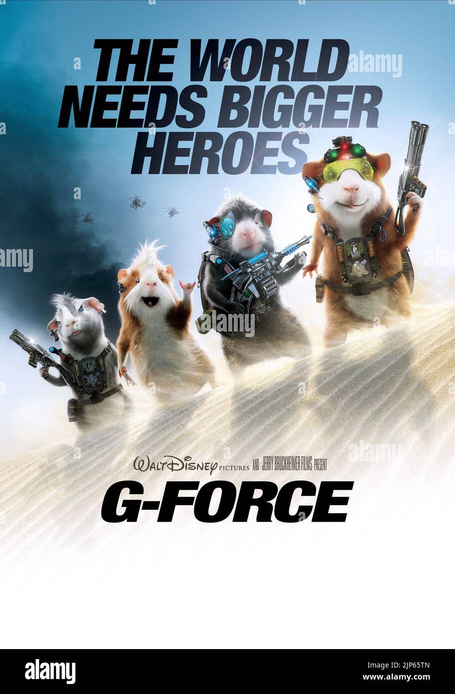 AGENT JUAREZ, HURLEY, AGENT BLASTER, AGENT DARWIN POSTER, G-FORCE, 2009 ...