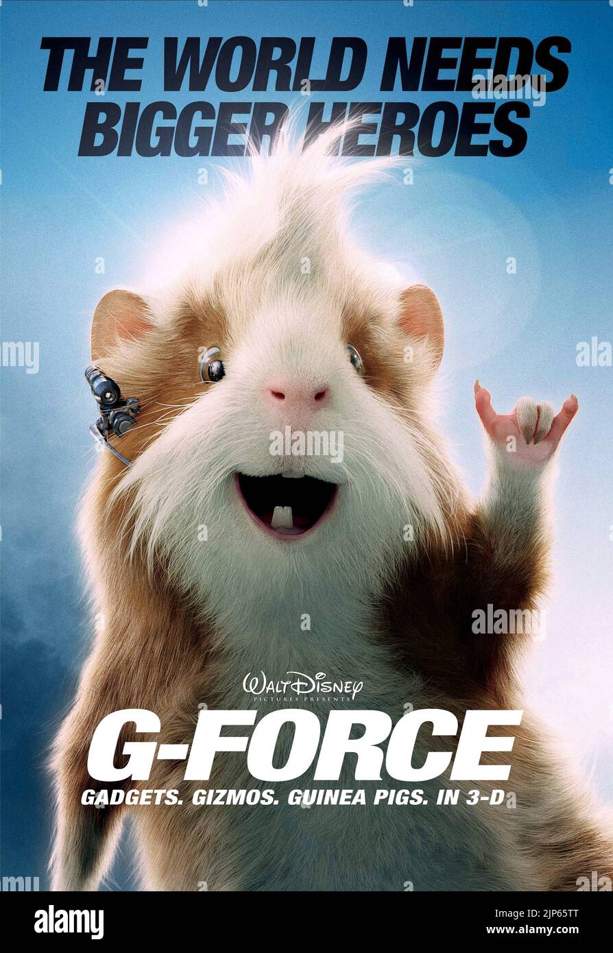 HURLEY POSTER, G-FORCE, 2009 Stock Photo - Alamy
