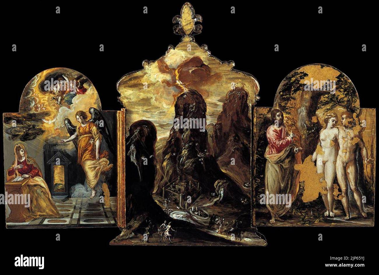 The Modena Triptych Stock Photo - Alamy