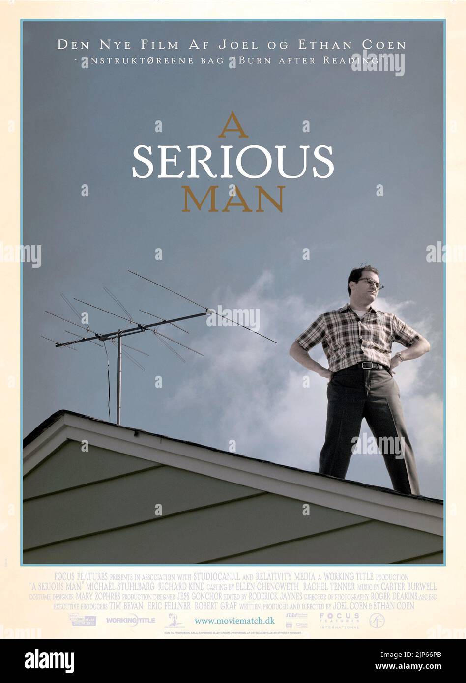 MICHAEL STUHLBARG POSTER, A SERIOUS MAN, 2009 Stock Photo - Alamy