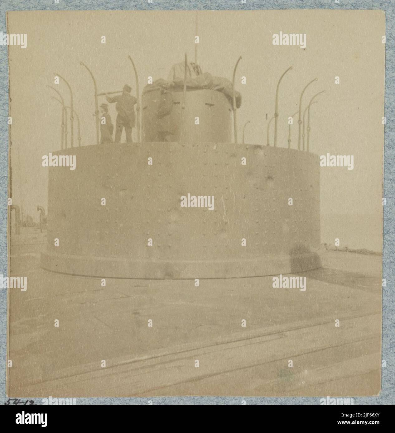 The monitor Passaic, Port Royal, S.C., 1863 Stock Photo - Alamy