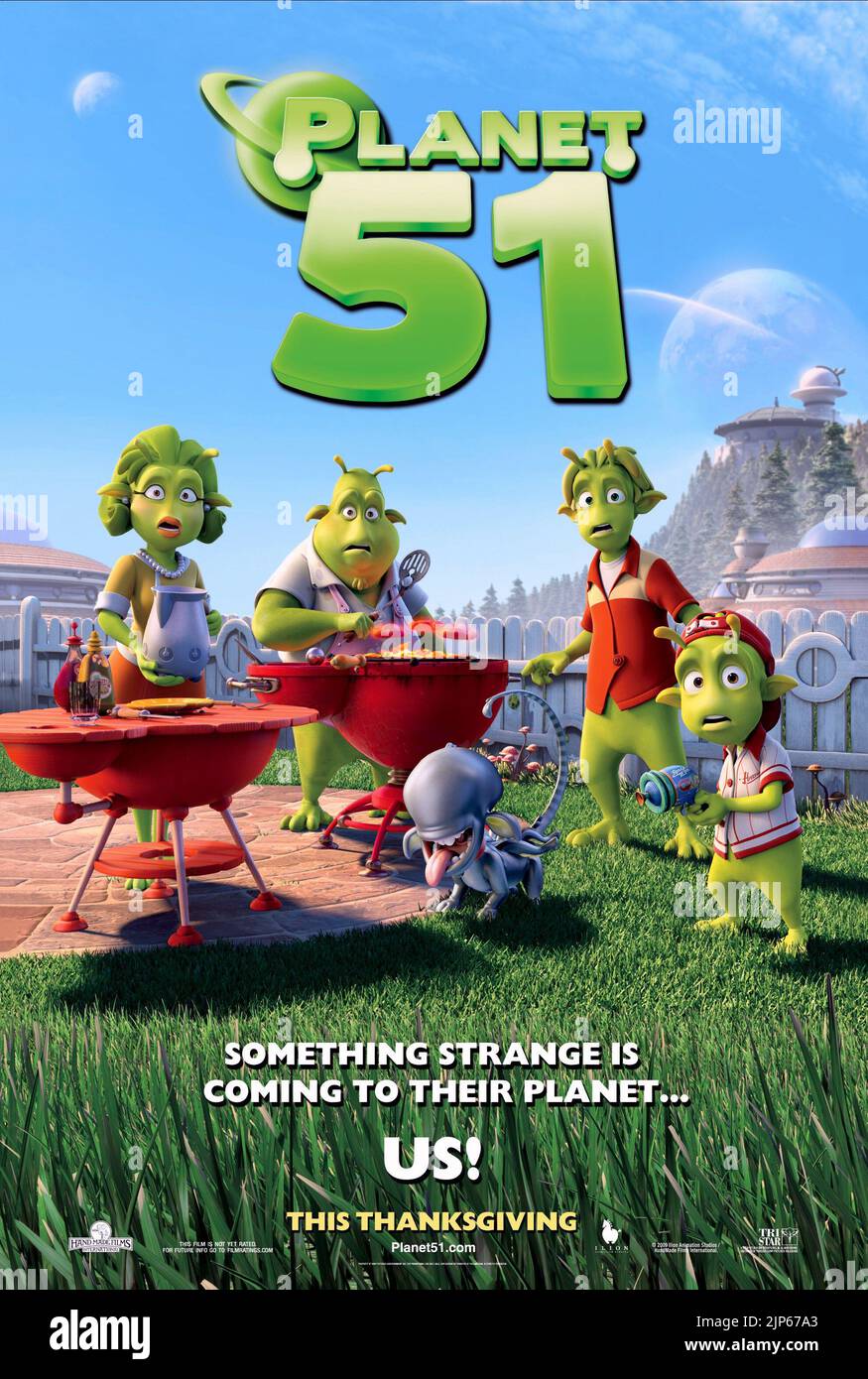 Planet 51 poster hi-res stock photography and images - Alamy