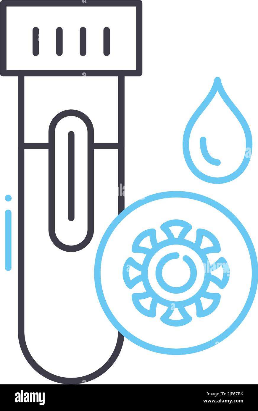 Laboratory equipment icons outline hi-res stock photography and images ...