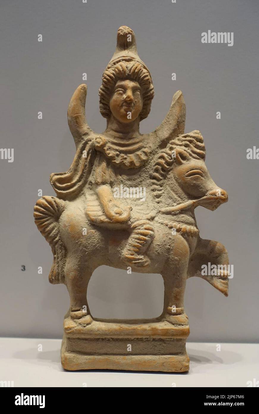 The Moon God 'Men', Roman, Anatolia, 3rd century AD, terracotta Stock ...