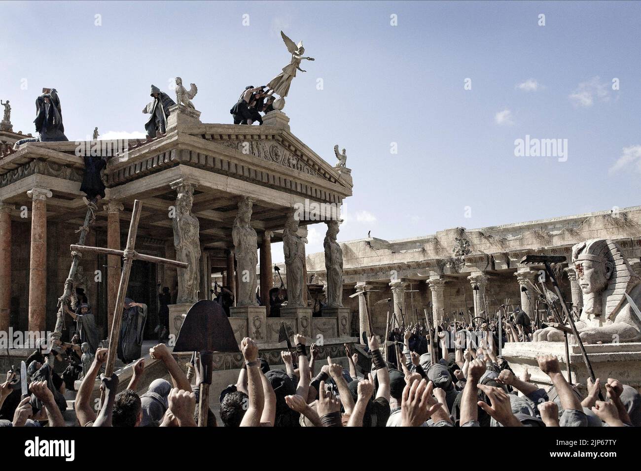 RIOT SCENE, AGORA, 2009 Stock Photo - Alamy