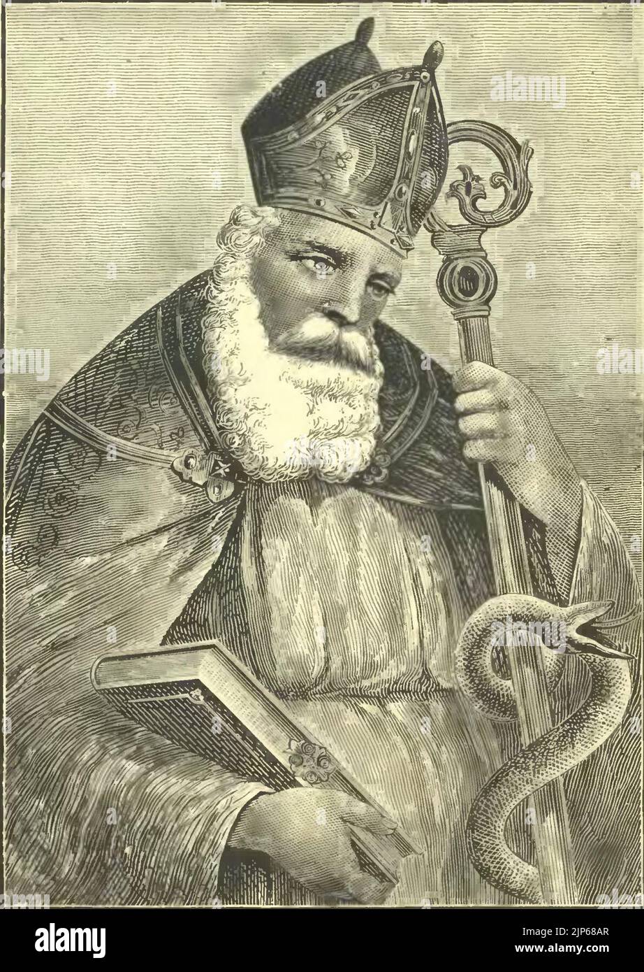 The most ancient lives of Saint Patrick - O'Leary (page 323 crop Stock ...