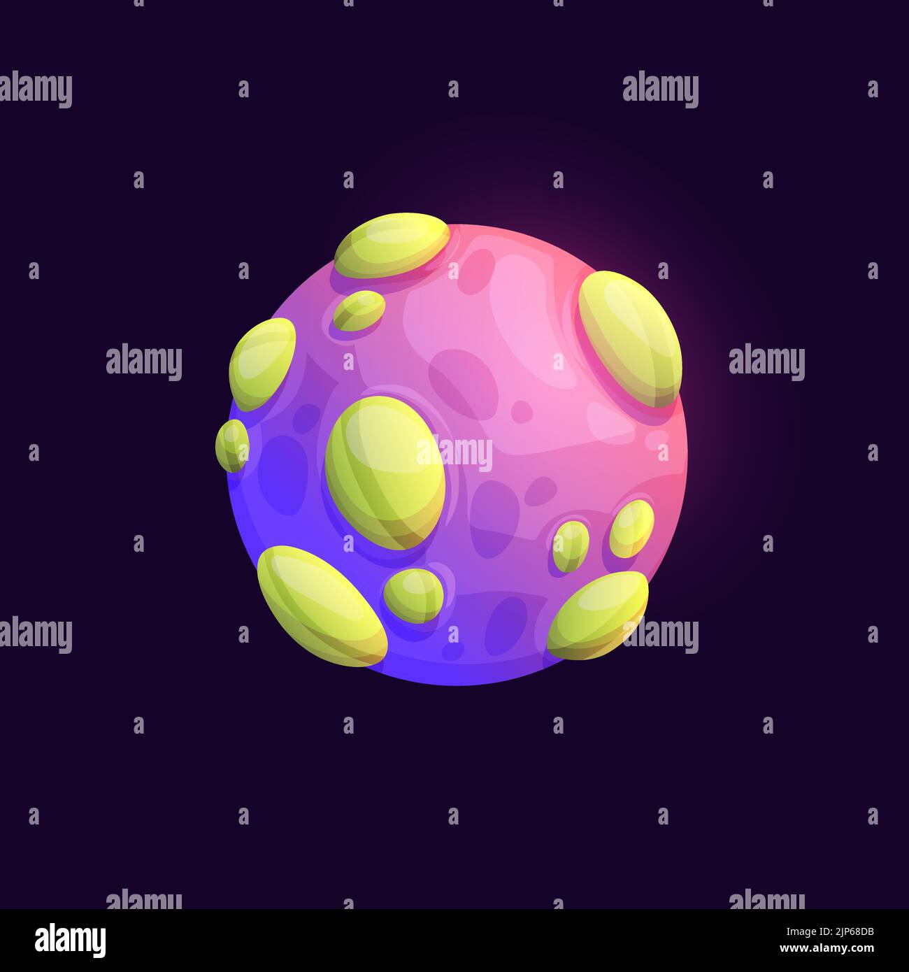 Galaxy space planet with volcano, mountain craters. Fantasy galaxy ... Galaxy space planet with volcano, mountain craters. Fantasy galaxy ...