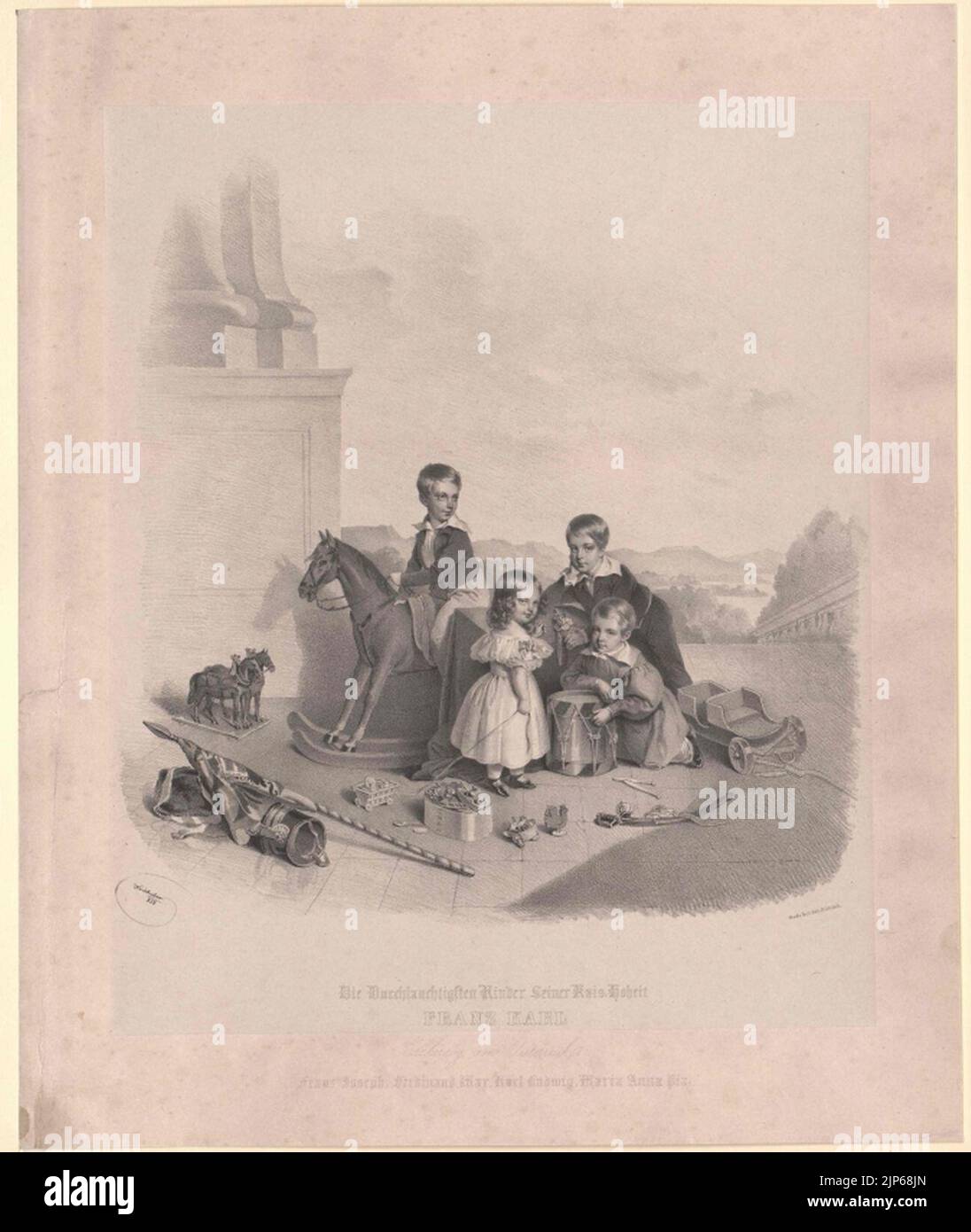 The Most Serene Children of His Imperial Highness Francis Charles ...