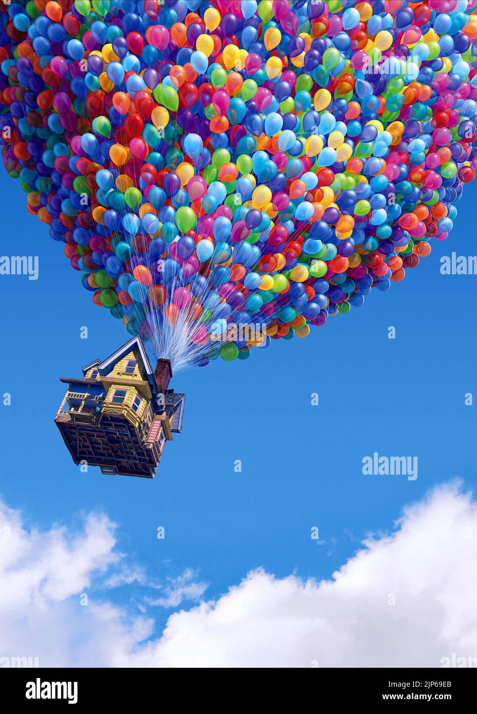 BALLOONS, FLOATING HOUSE, UP, 2009 Stock Photo - Alamy