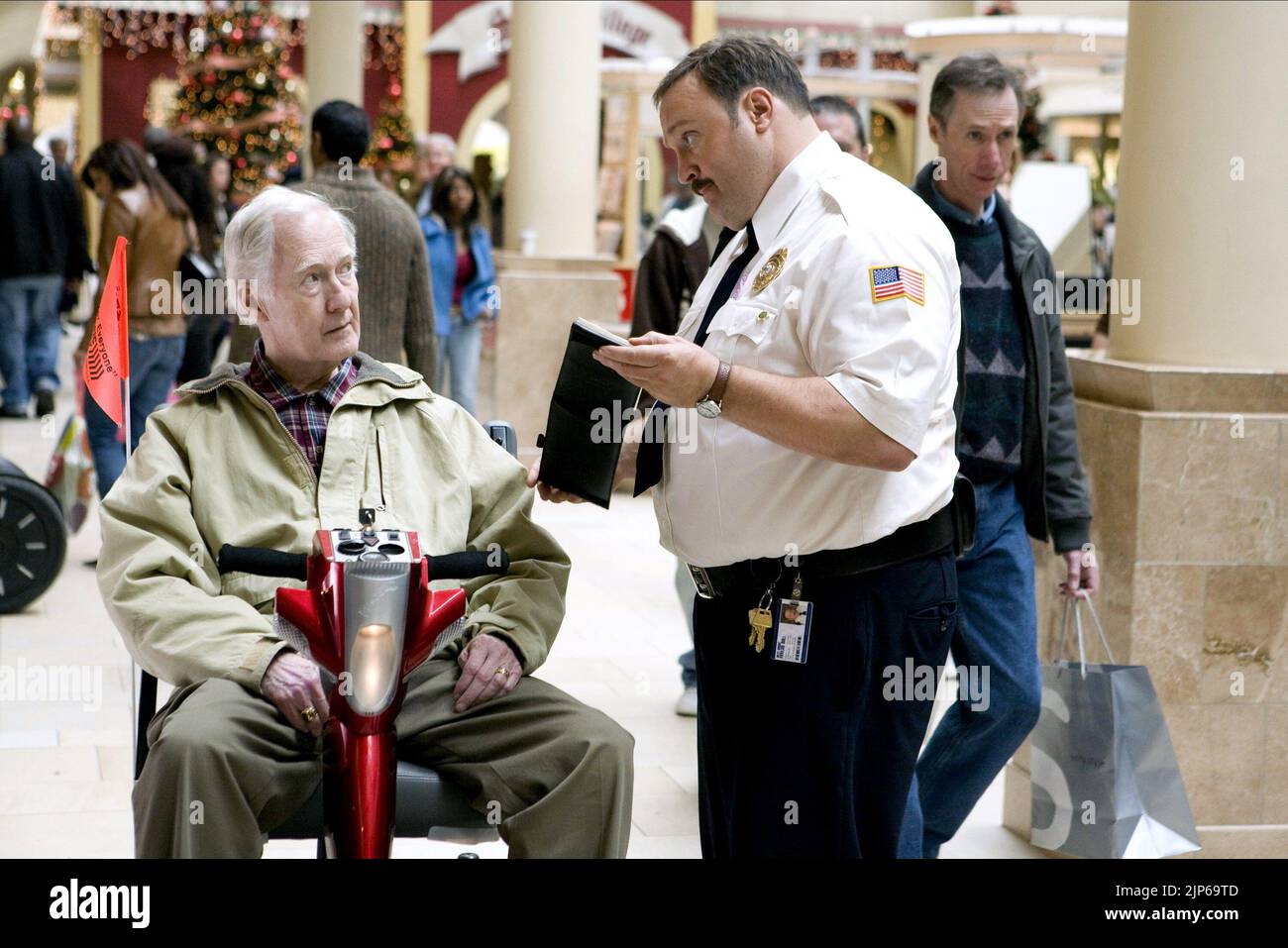 BERNIE MCINERNEY, KEVIN JAMES, PAUL BLART: MALL COP, 2009 Stock Photo ...
