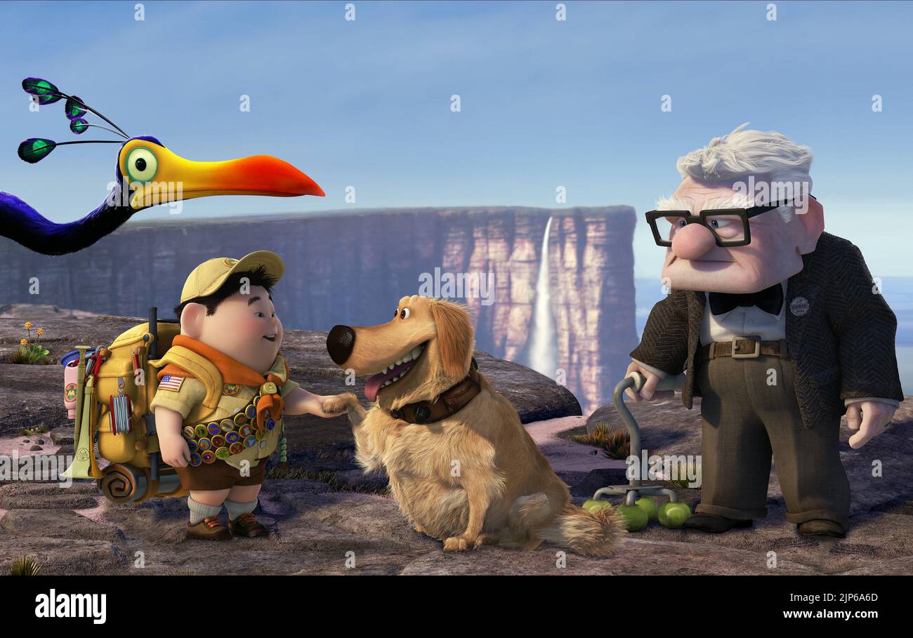 Carl Fredricksen Happy