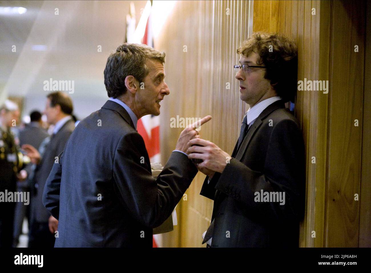 PETER CAPALDI, CHRIS ADDISON, IN THE LOOP, 2009 Stock Photo - Alamy