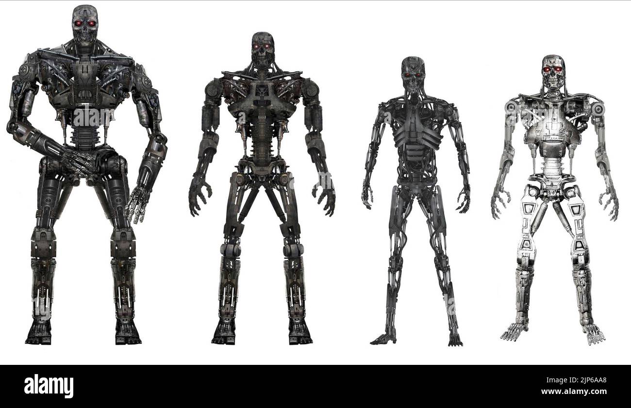 T-SERIES TERMINATORS, TERMINATOR SALVATION, 2009 Stock Photo - Alamy