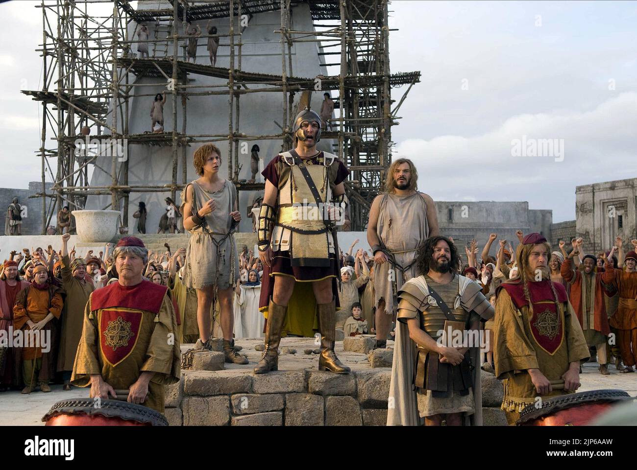 MICHAEL CERA, VINNIE JONES, JACK BLACK, YEAR ONE, 2009 Stock Photo - Alamy