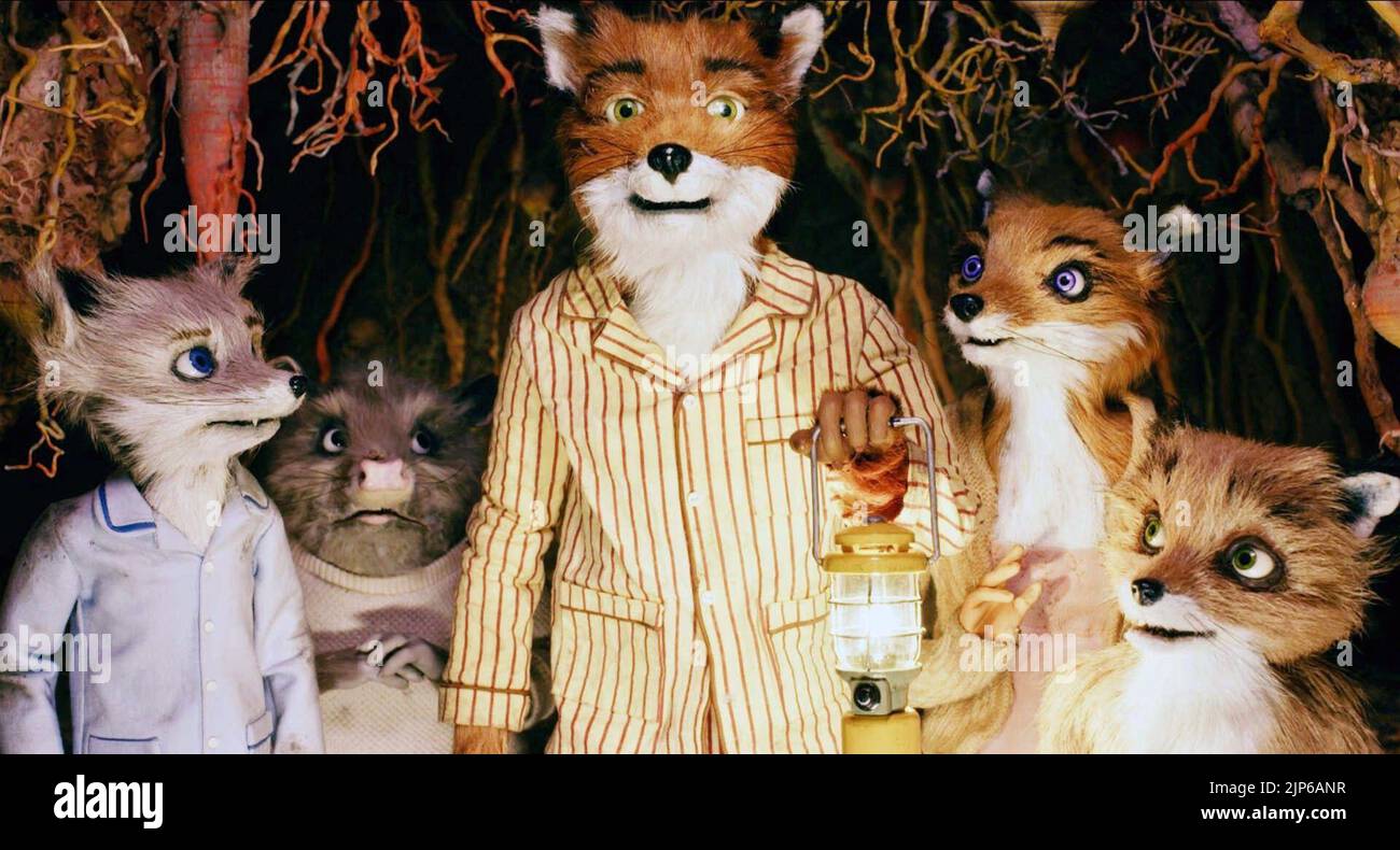 KRISTOFFERSON , MR. FOX, MRS. FOX, ASH, THE FANTASTIC MR. FOX, 2009 Stock Photo - Alamy