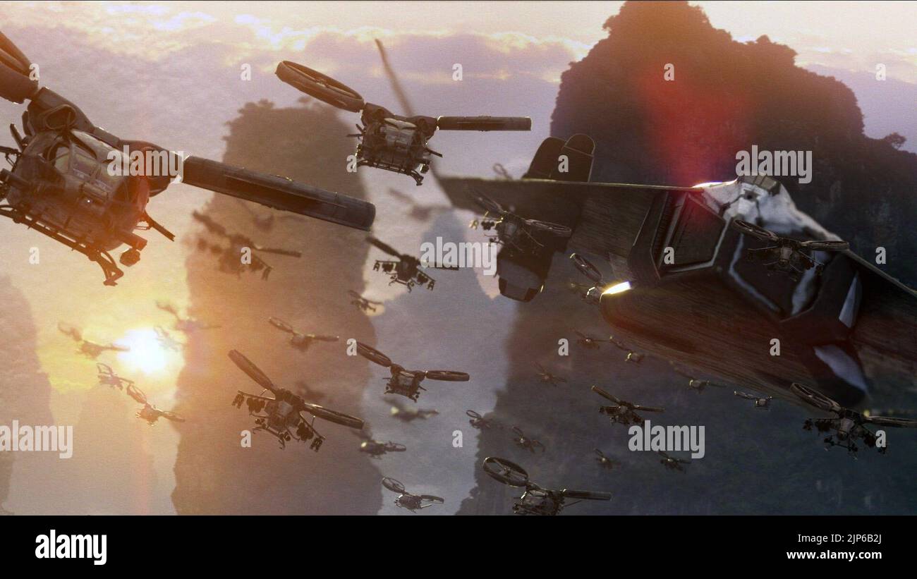 SCORPION GUNSHIPS, AVATAR, 2009 Stock Photo - Alamy