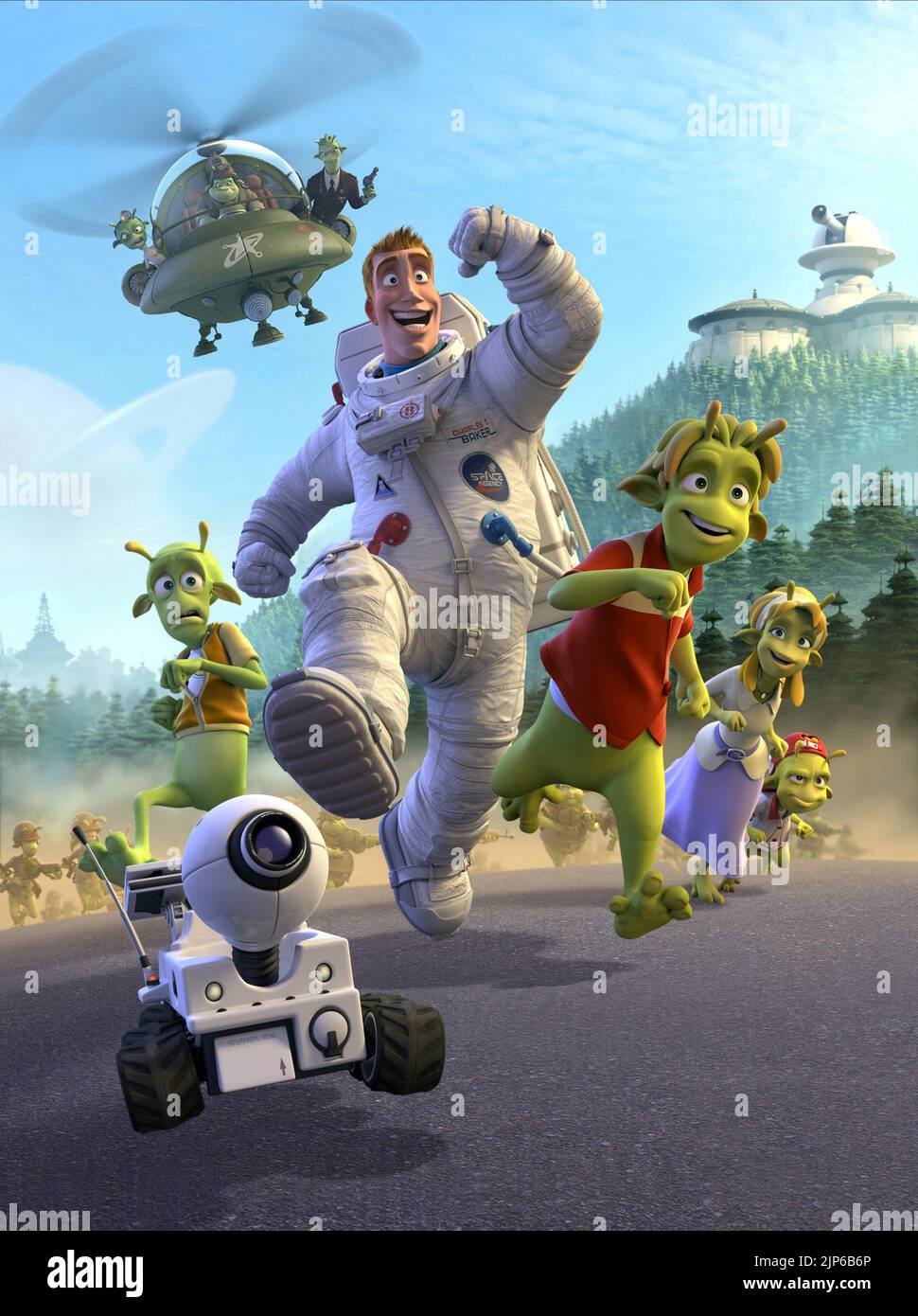 ROVER, LEM, CHUCK, SKIFF, ECKLE, PLANET 51, 2009 Stock Photo - Alamy
