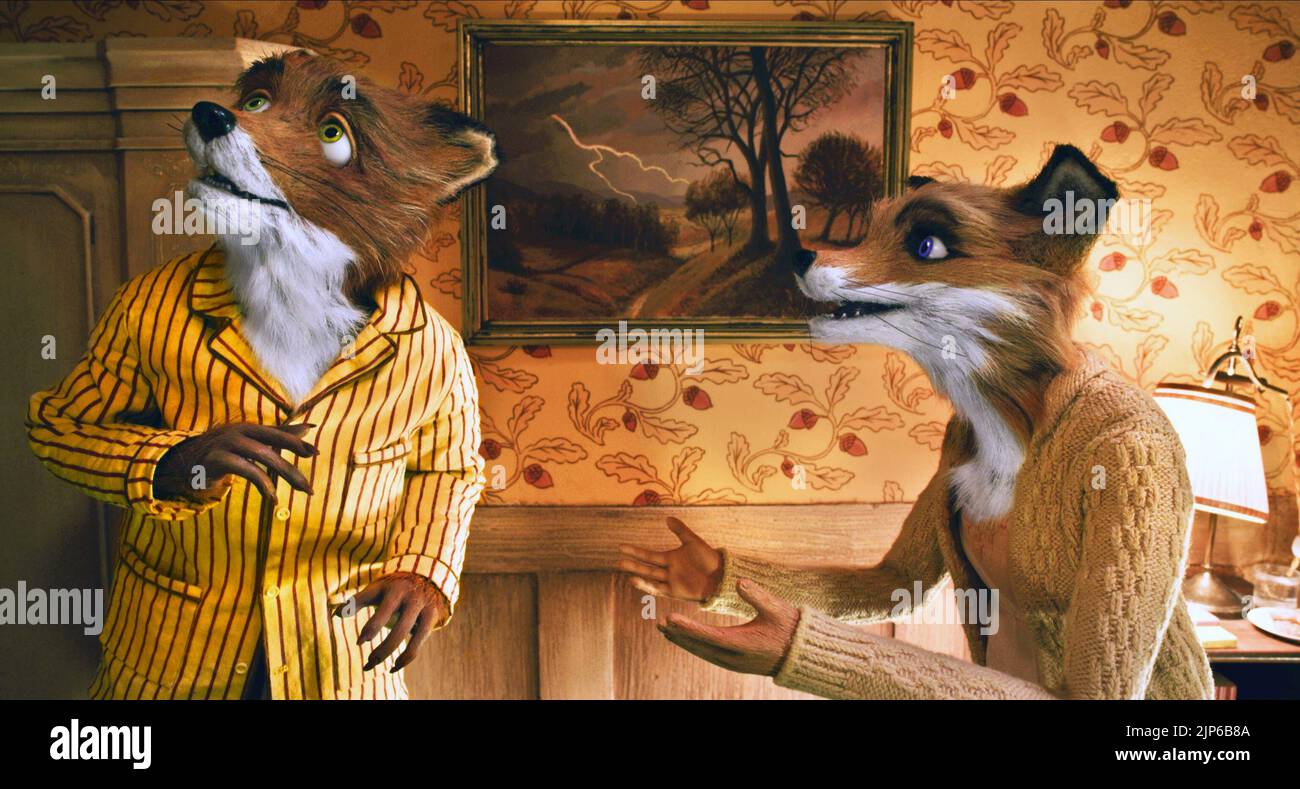 MR. FOX, MRS. FOX, THE FANTASTIC MR. FOX, 2009 Stock Photo - Alamy