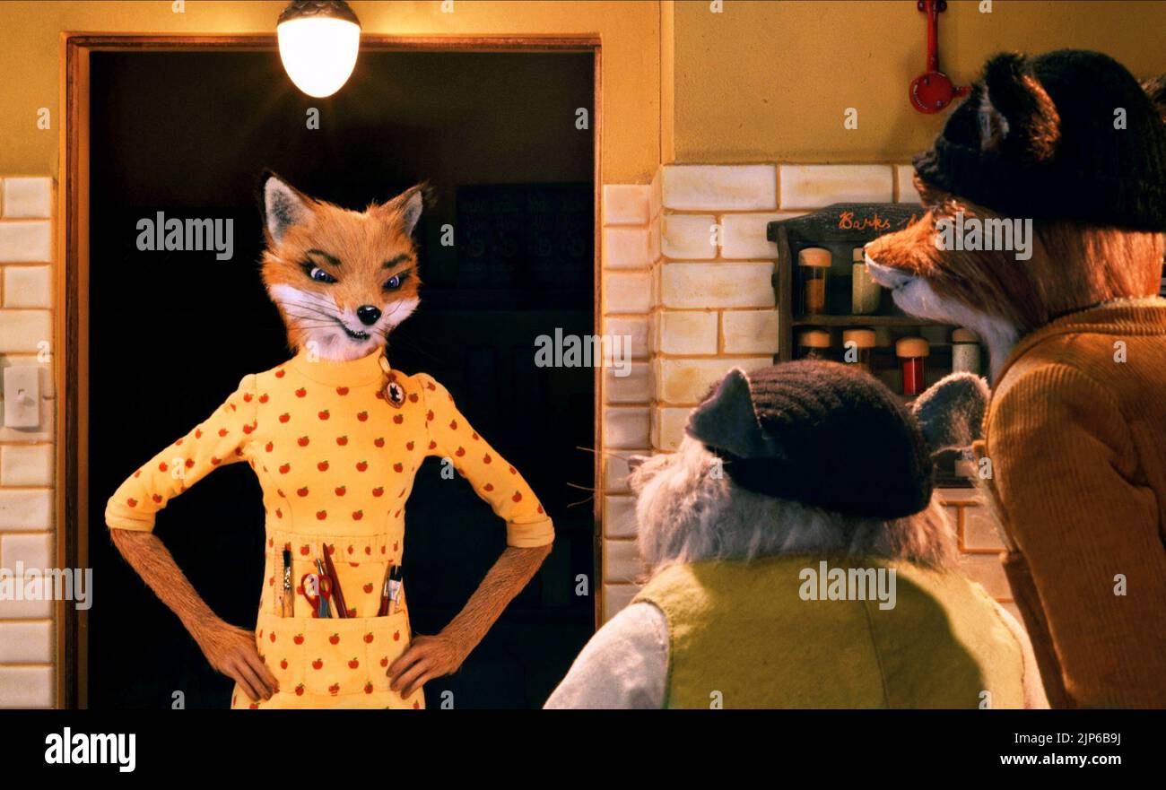 MRS. FOX, THE FANTASTIC MR. FOX, 2009 Stock Photo - Alamy