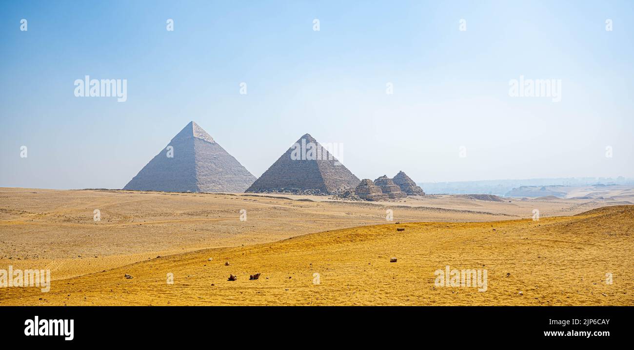 Giza, Egypt - 15 Aug 2022, The Great Pyramid, the largest Egyptian ...