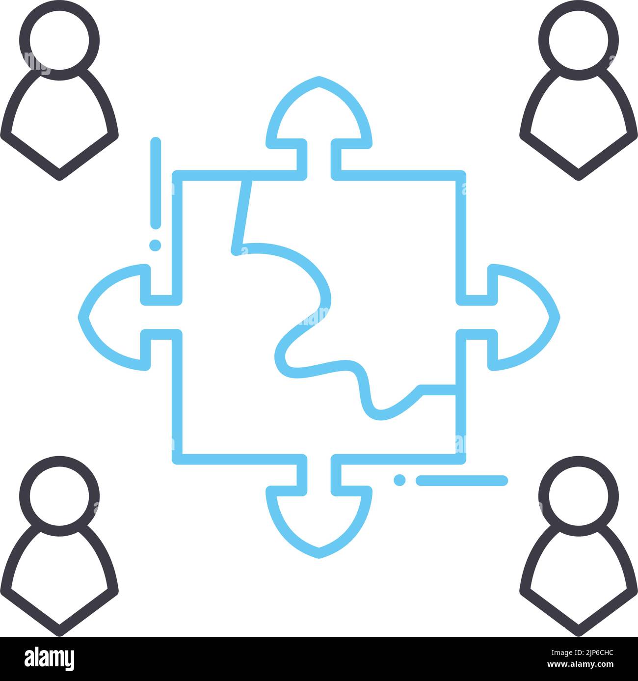 Delegating tasks Stock Vector Images - Alamy