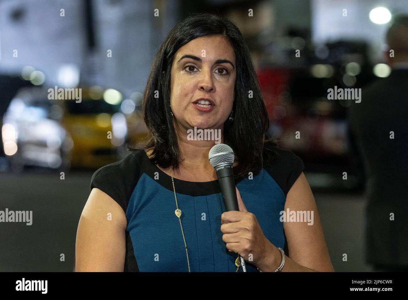 New York, USA. 15th Aug, 2022. U. S. Representative Nicole Malliotakis ...