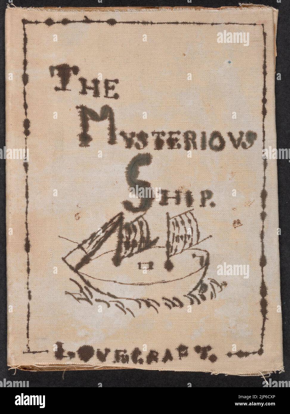 The Mysterious Ship Stock Photo - Alamy