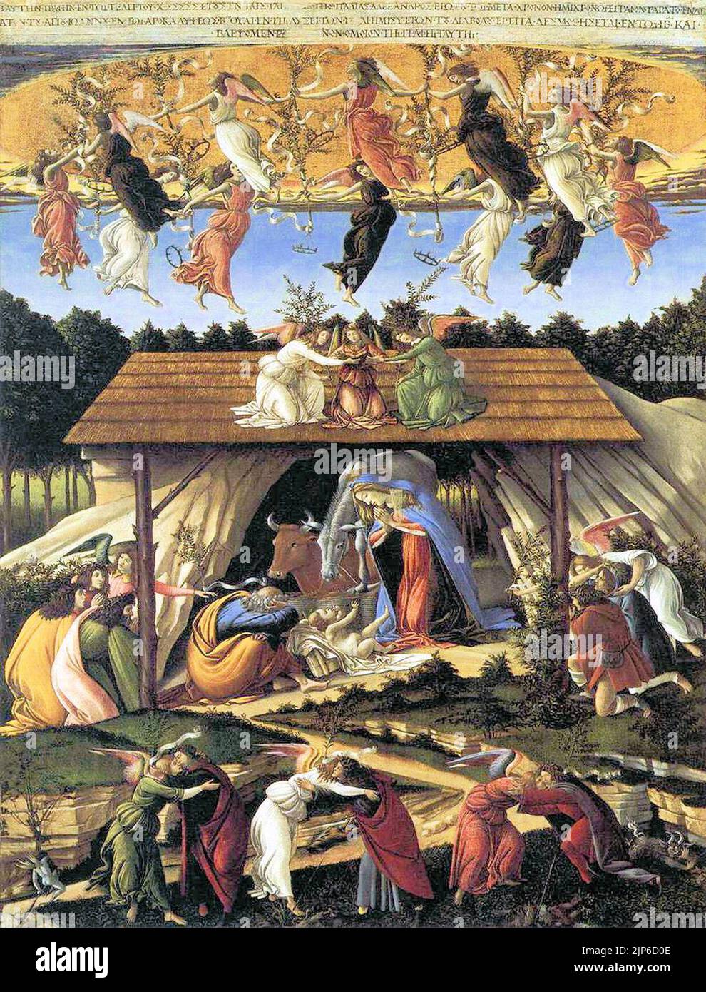 The Mystical Nativity Stock Photo - Alamy