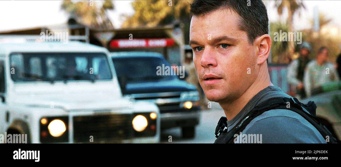 MATT DAMON, GREEN ZONE, 2009 Stock Photo - Alamy