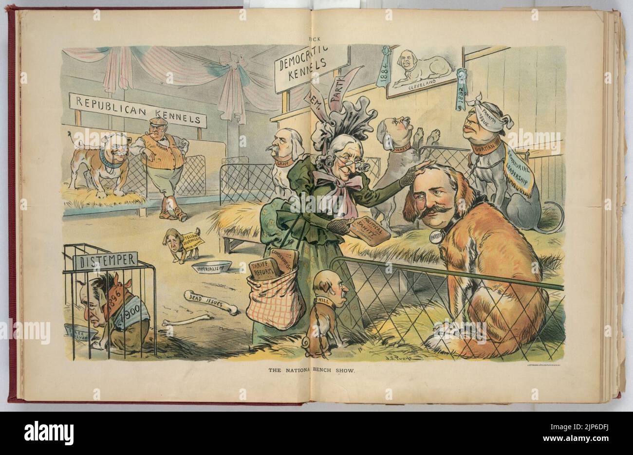 The national bench show - J.S. Pughe Stock Photo - Alamy