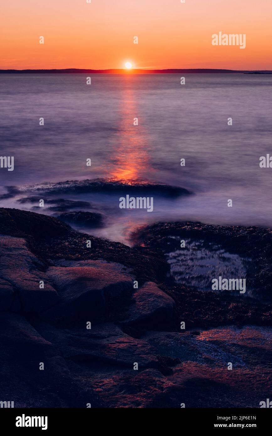 Peggys cove sunset hi-res stock photography and images - Alamy