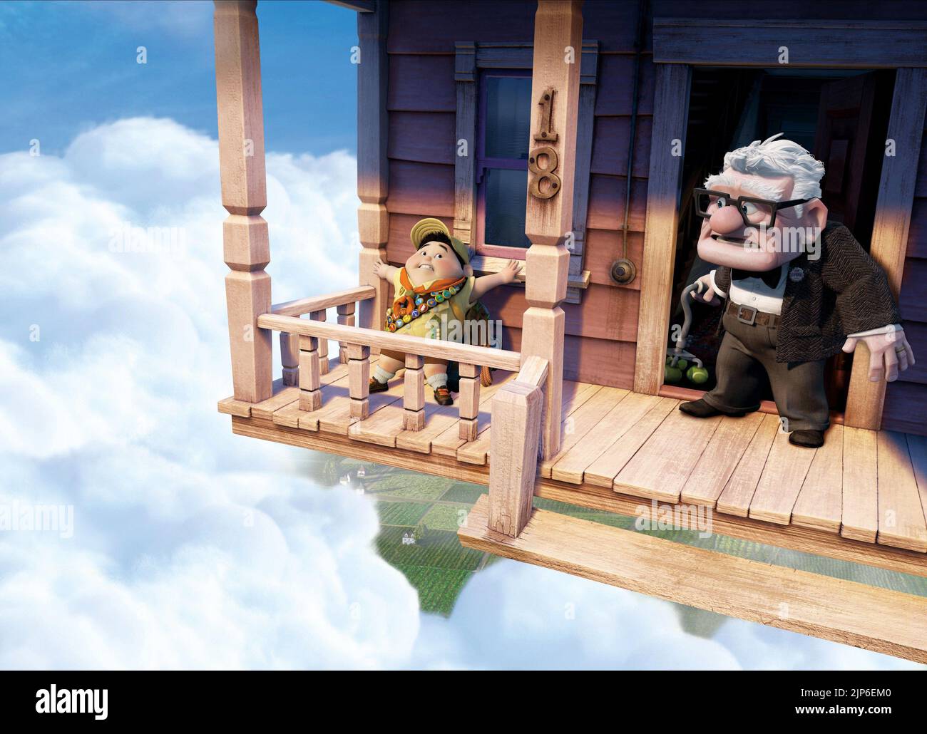 RUSSELL,FREDRICKSEN, UP, 2009 Stock Photo - Alamy