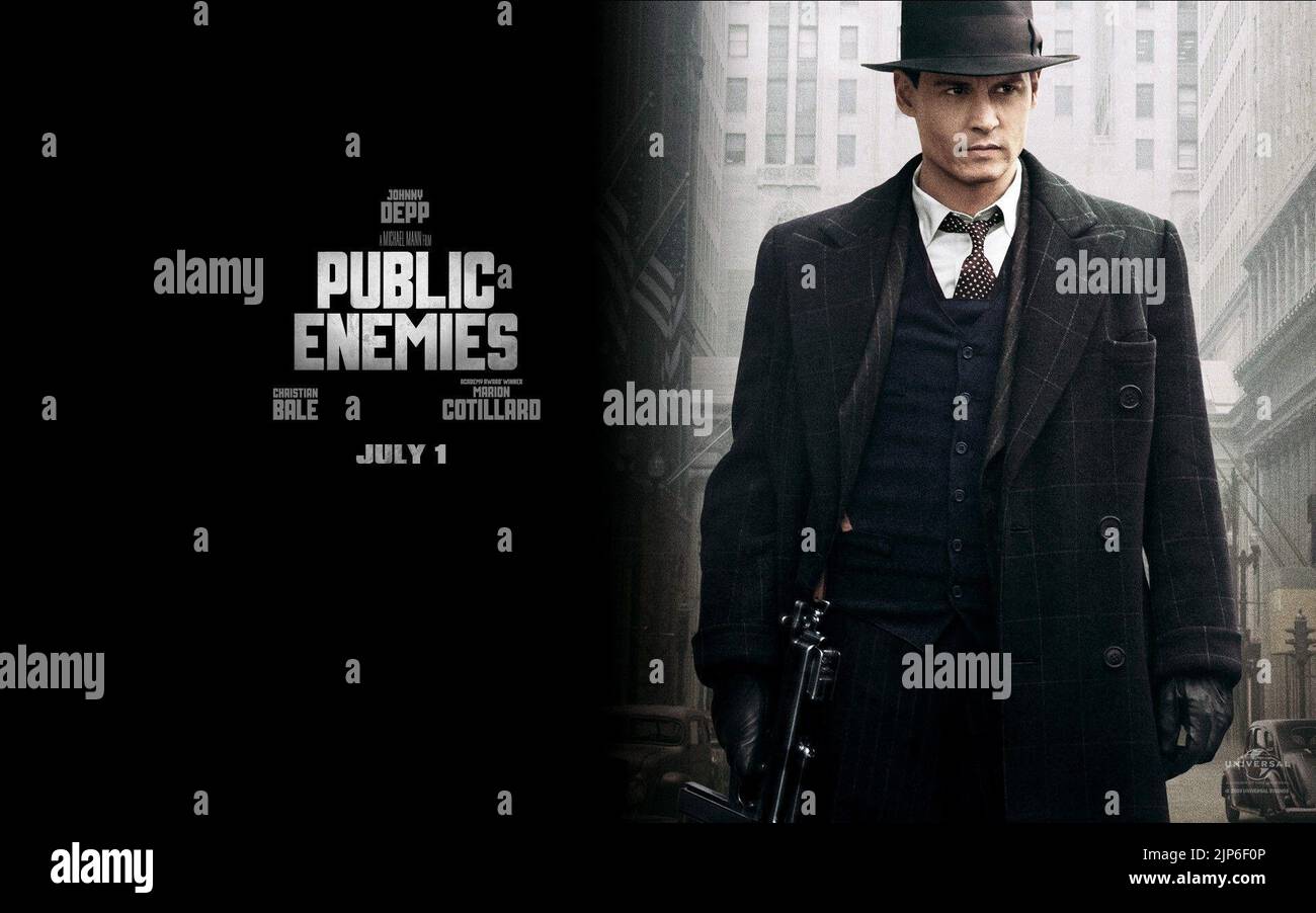 Public enemies johnny depp hi-res stock photography and images - Alamy