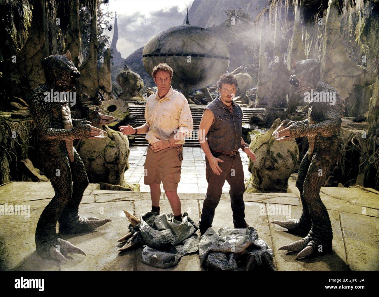 FERRELL,MCBRIDE, LAND OF THE LOST, 2009 Stock Photo - Alamy