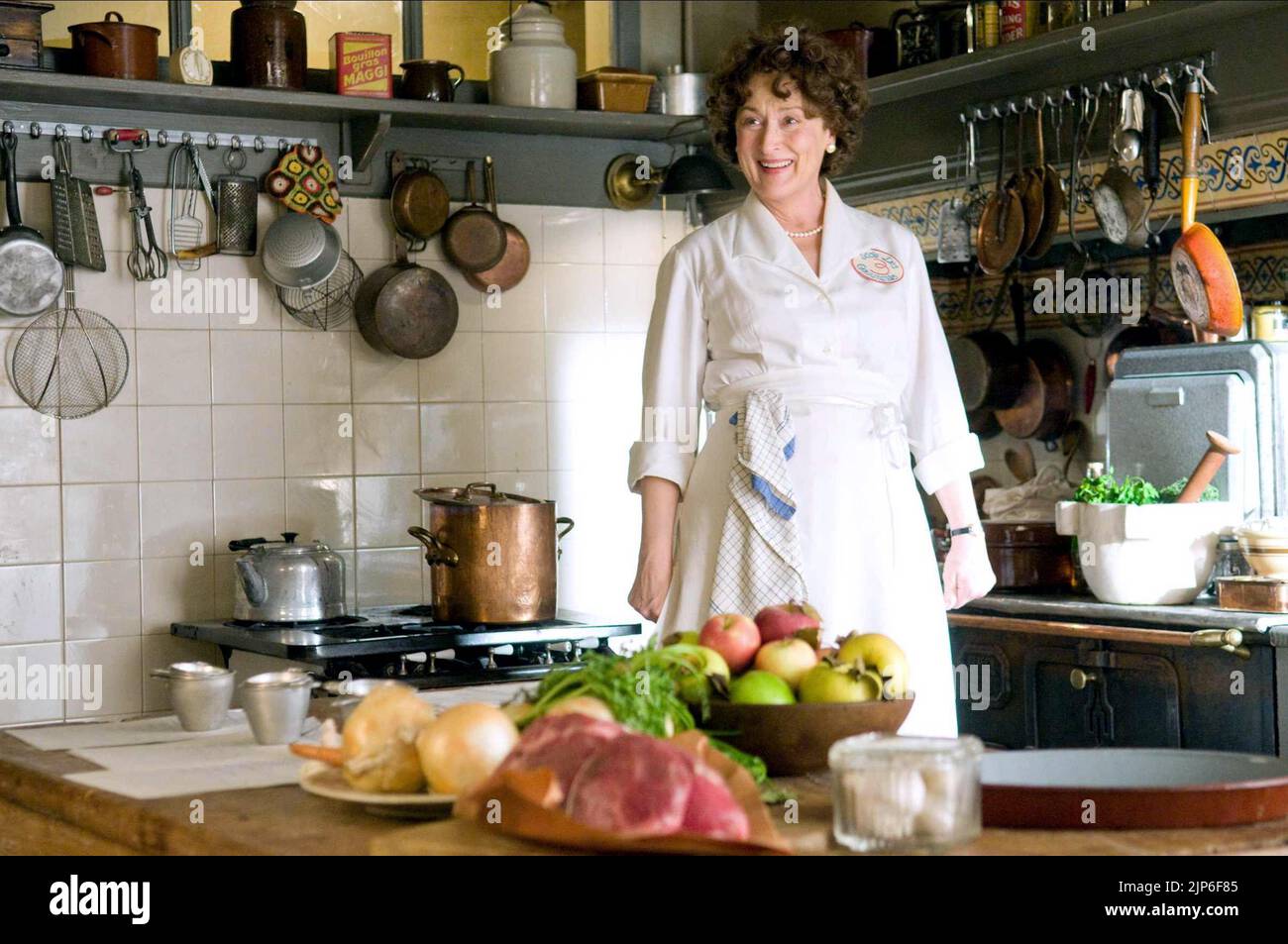 Julia Child In Her Kitchen