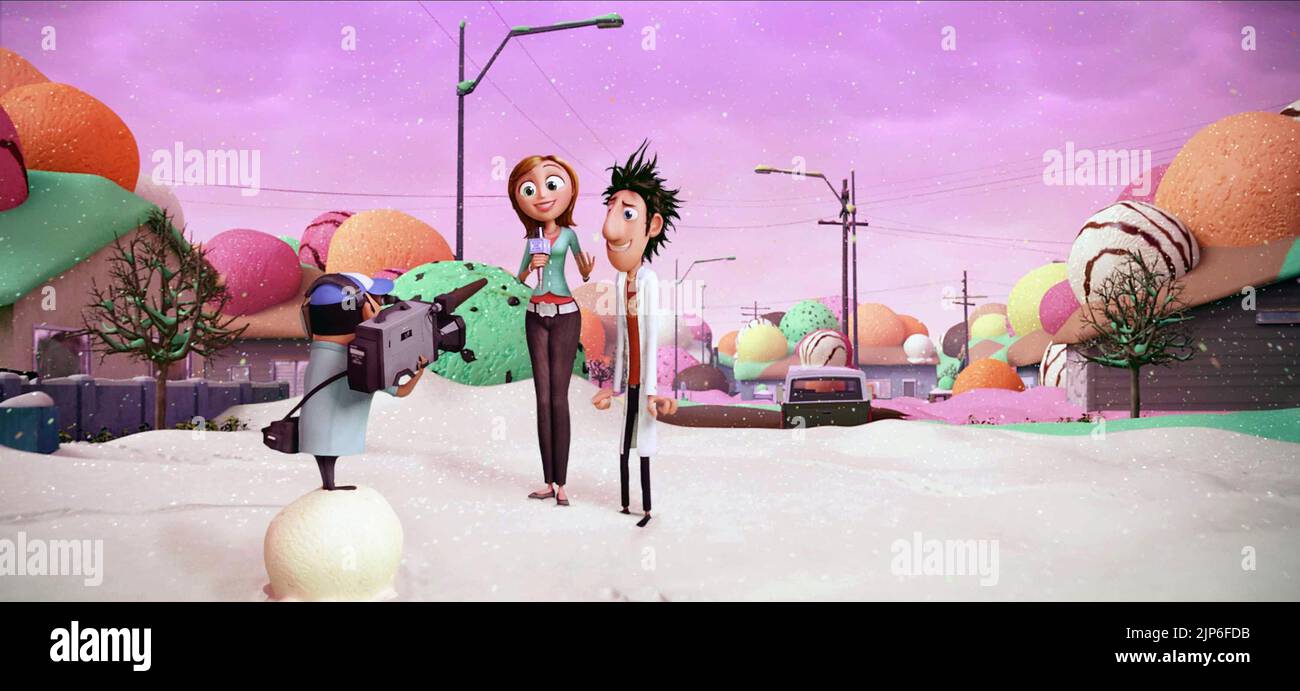 SAM,LOCKWOOD, CLOUDY WITH A CHANCE OF MEATBALLS, 2009 Stock Photo - Alamy