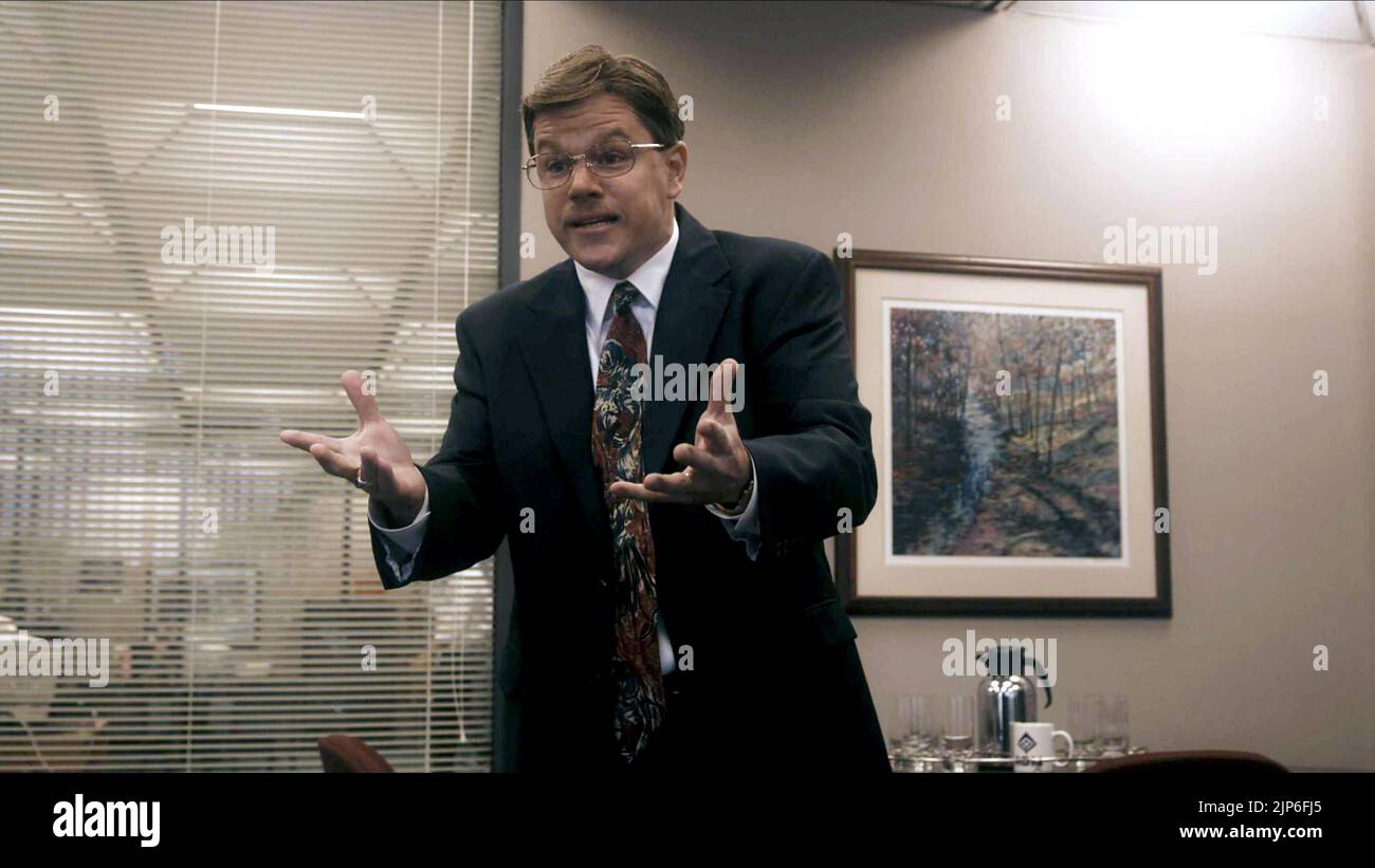 MATT DAMON, THE INFORMANT!, 2009 Stock Photo - Alamy