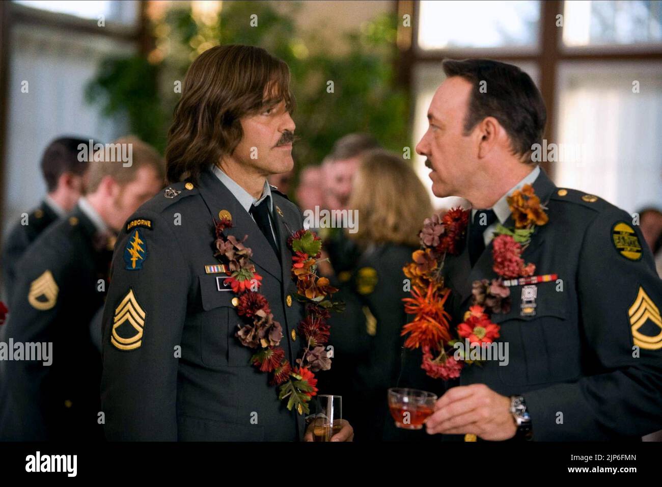 CLOONEY,SPACEY, THE MEN WHO STARE AT GOATS, 2009 Stock Photo - Alamy