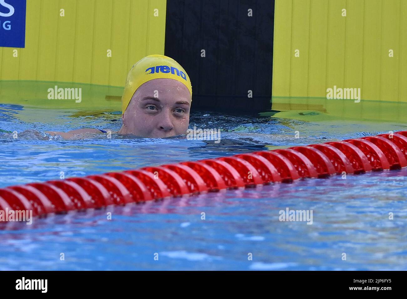 Rome, Italy. 15th August 2022, Hansson Louise (SWE) during the LEN ...