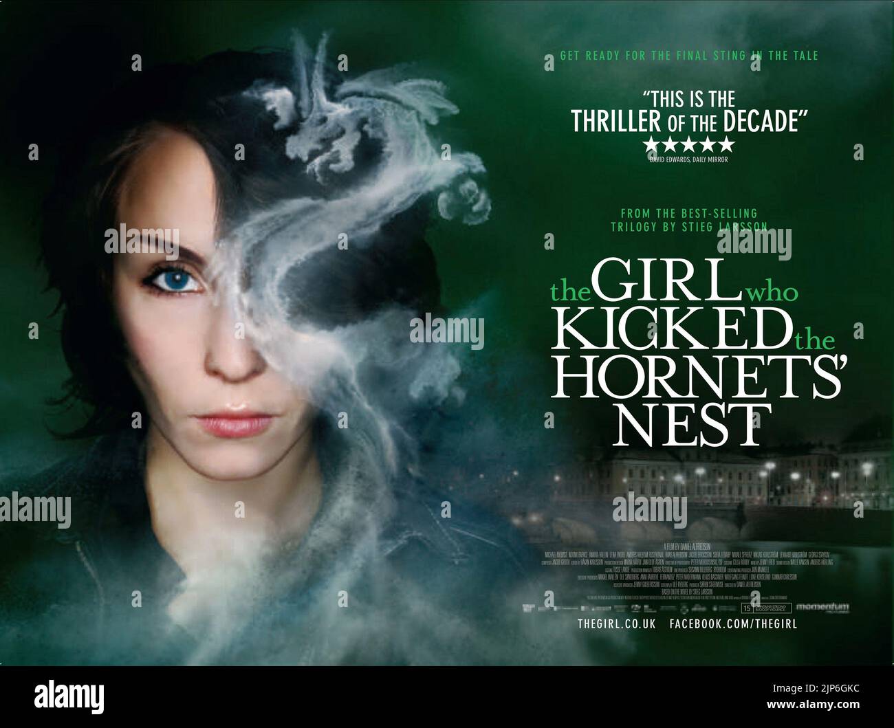Noomi Rapace Movie Poster The Girl Who Kicked The Hornets Nest 2009