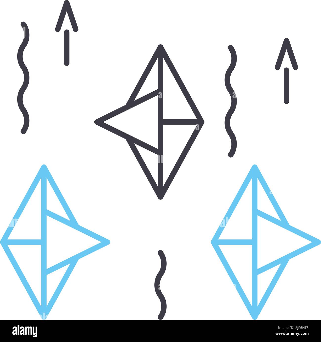 competition line icon, outline symbol, vector illustration, concept ...