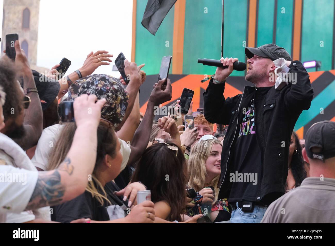 Winchester, UK. 14th Aug, 2022. Reggae artist Collie Buddz (born Colin ...