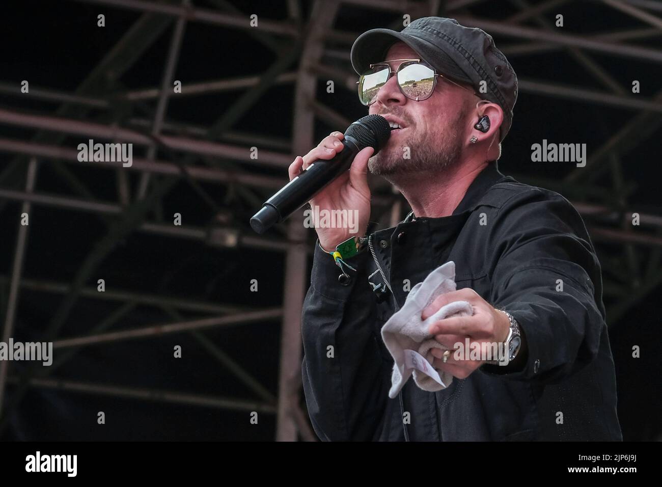 Winchester, UK. 14th Aug, 2022. Reggae artist Collie Buddz (born Colin ...