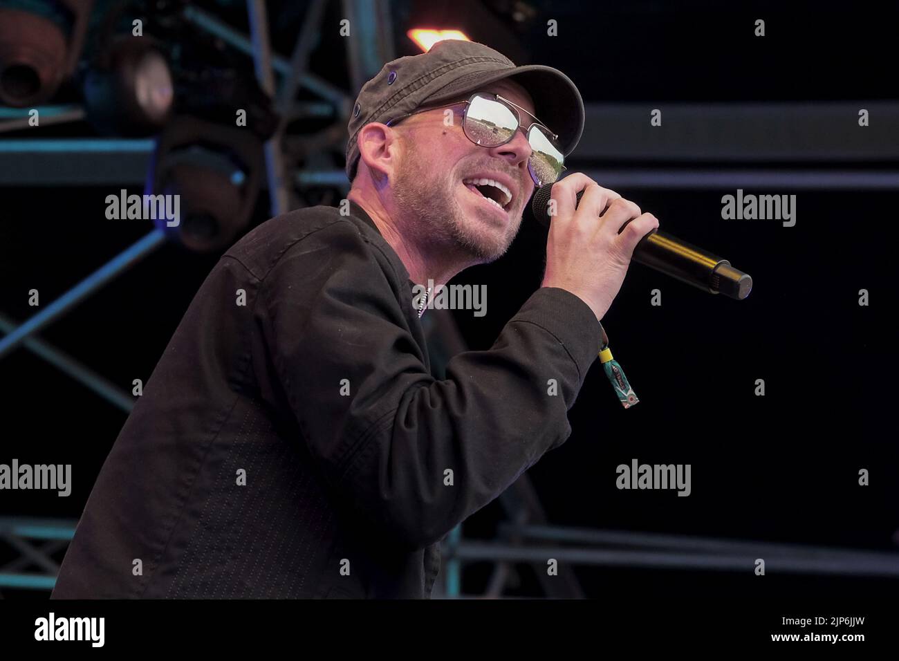 Winchester, UK - 14 Aug 2022, Reggae artist Collie Buddz (born Colin ...