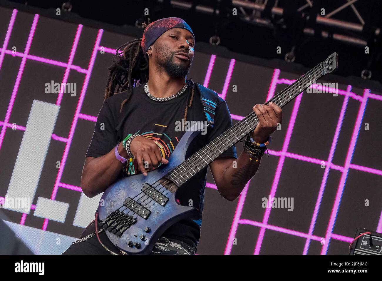Winchester, UK. 14th Aug, 2022. Jamaican born guitarist and singer ...